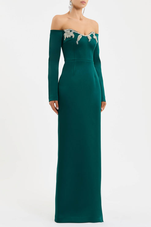 Ellerie Strapless Gown – Rebecca Vallance