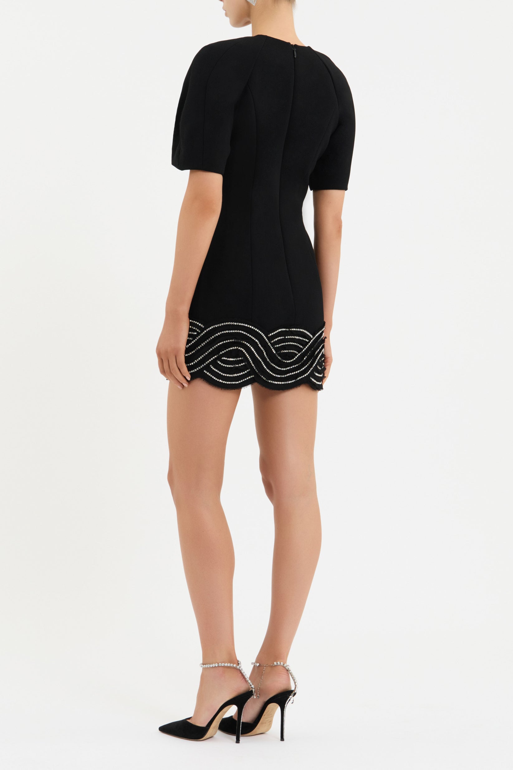 Bellatrix Short Sleeve Mini Dress – Rebecca Vallance
