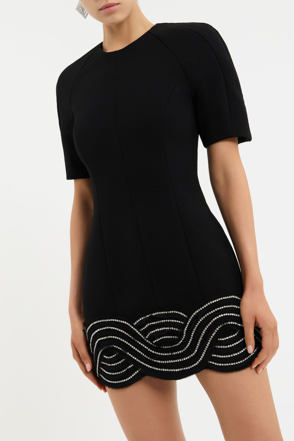 Bellatrix Short Sleeve Mini Dress – Rebecca Vallance