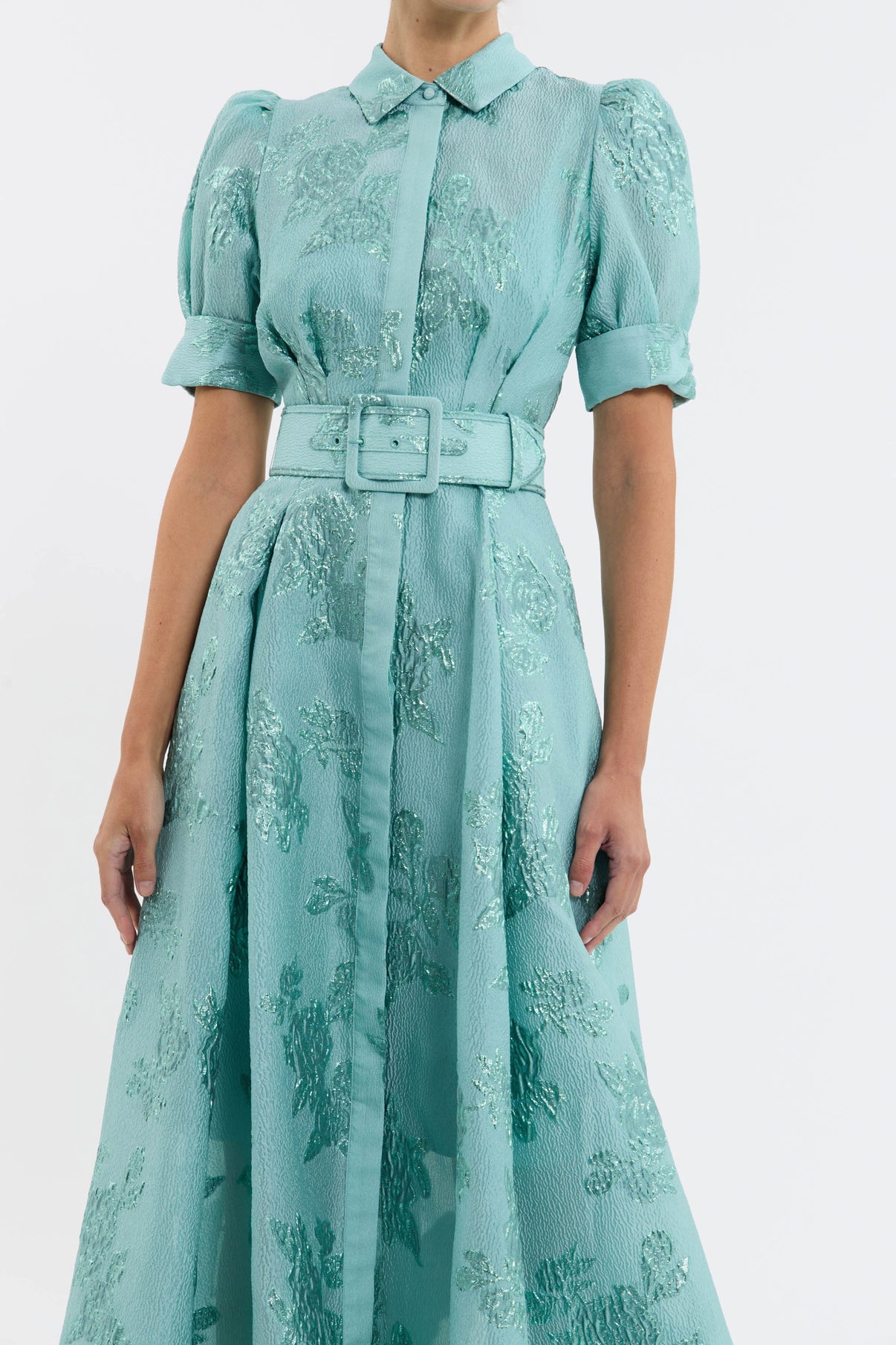 Benette Short Sleeve Gown – Rebecca Vallance