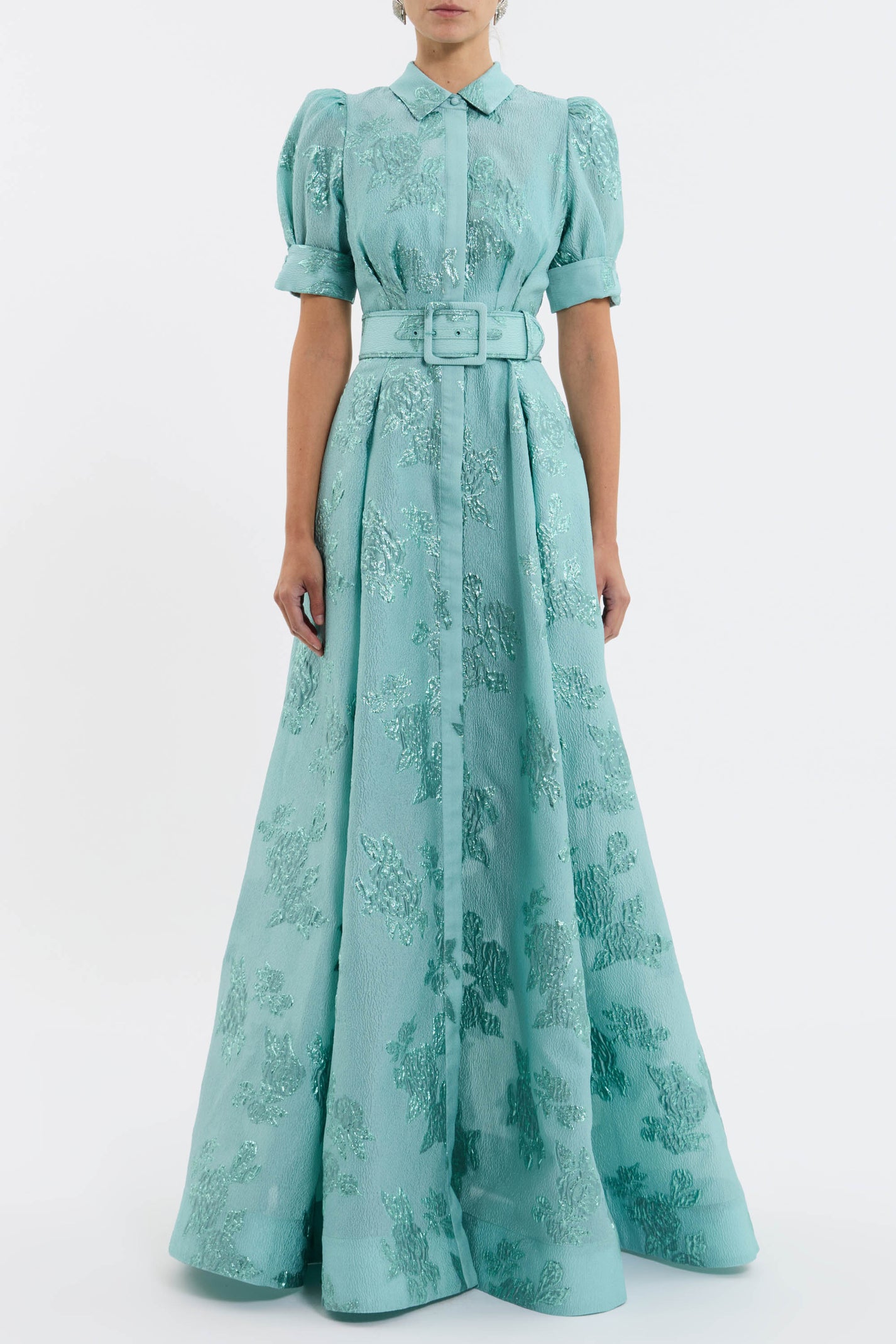 Benette Short Sleeve Gown – Rebecca Vallance