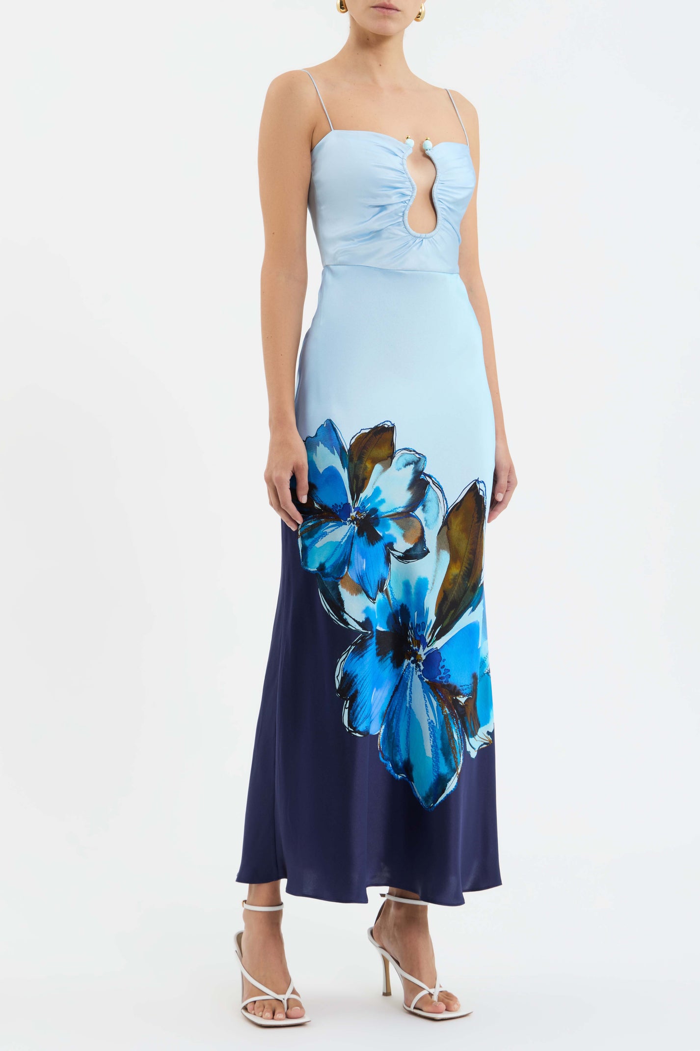Cyran Midi Dress – Rebecca Vallance