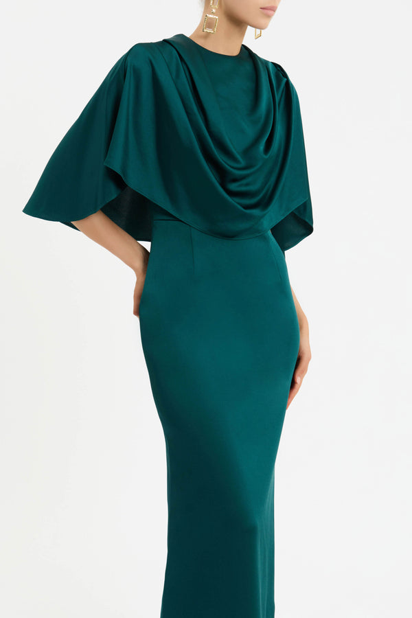 Ellerie Cape Gown – Rebecca Vallance