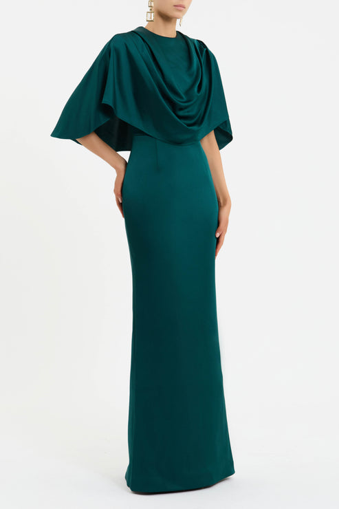 Ellerie Cape Gown – Rebecca Vallance