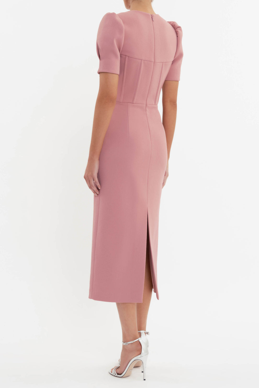 Elora Short Sleeve Midi Dress – Rebecca Vallance