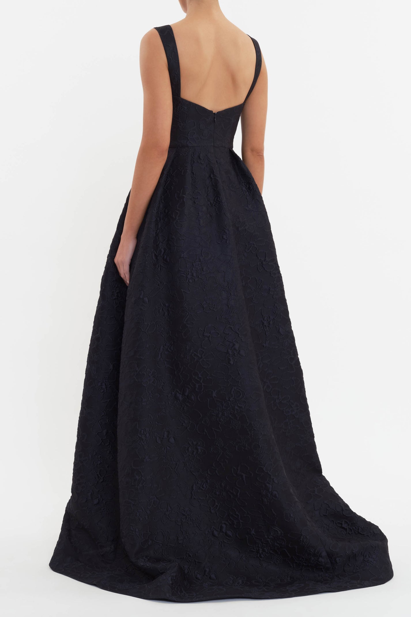 Esther Strap Gown Black – Rebecca Vallance