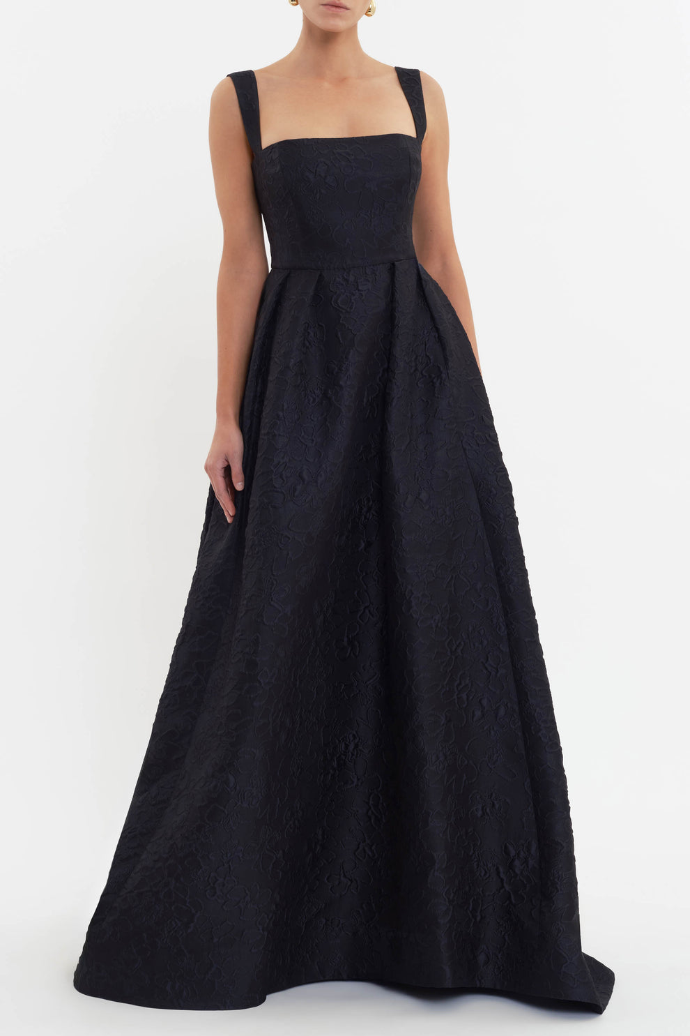 Esther Strap Gown Black – Rebecca Vallance