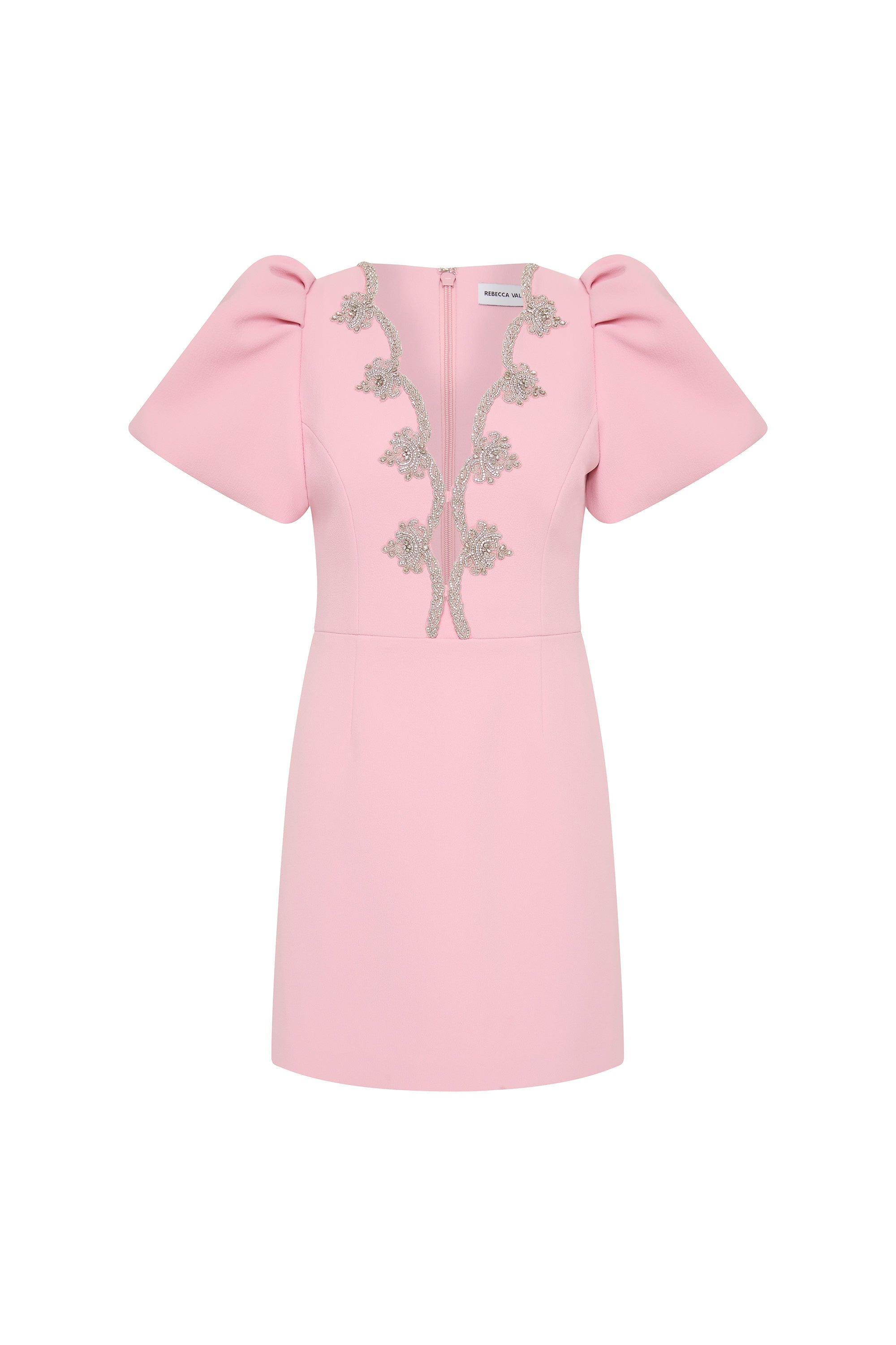 Harlynn Puff Sleeve Mini Dress – Rebecca Vallance