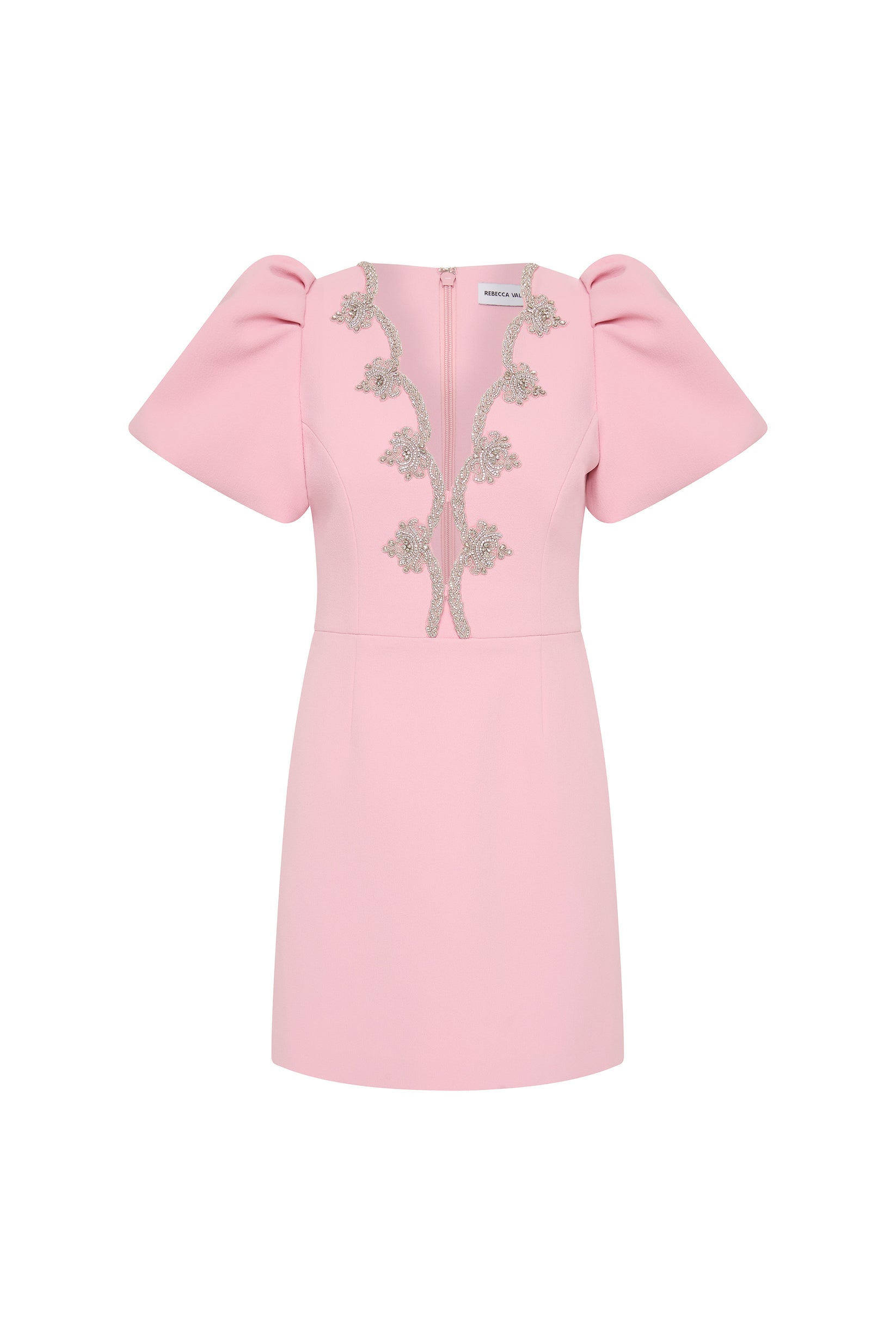 Harlynn Puff Sleeve Mini Dress – Rebecca Vallance