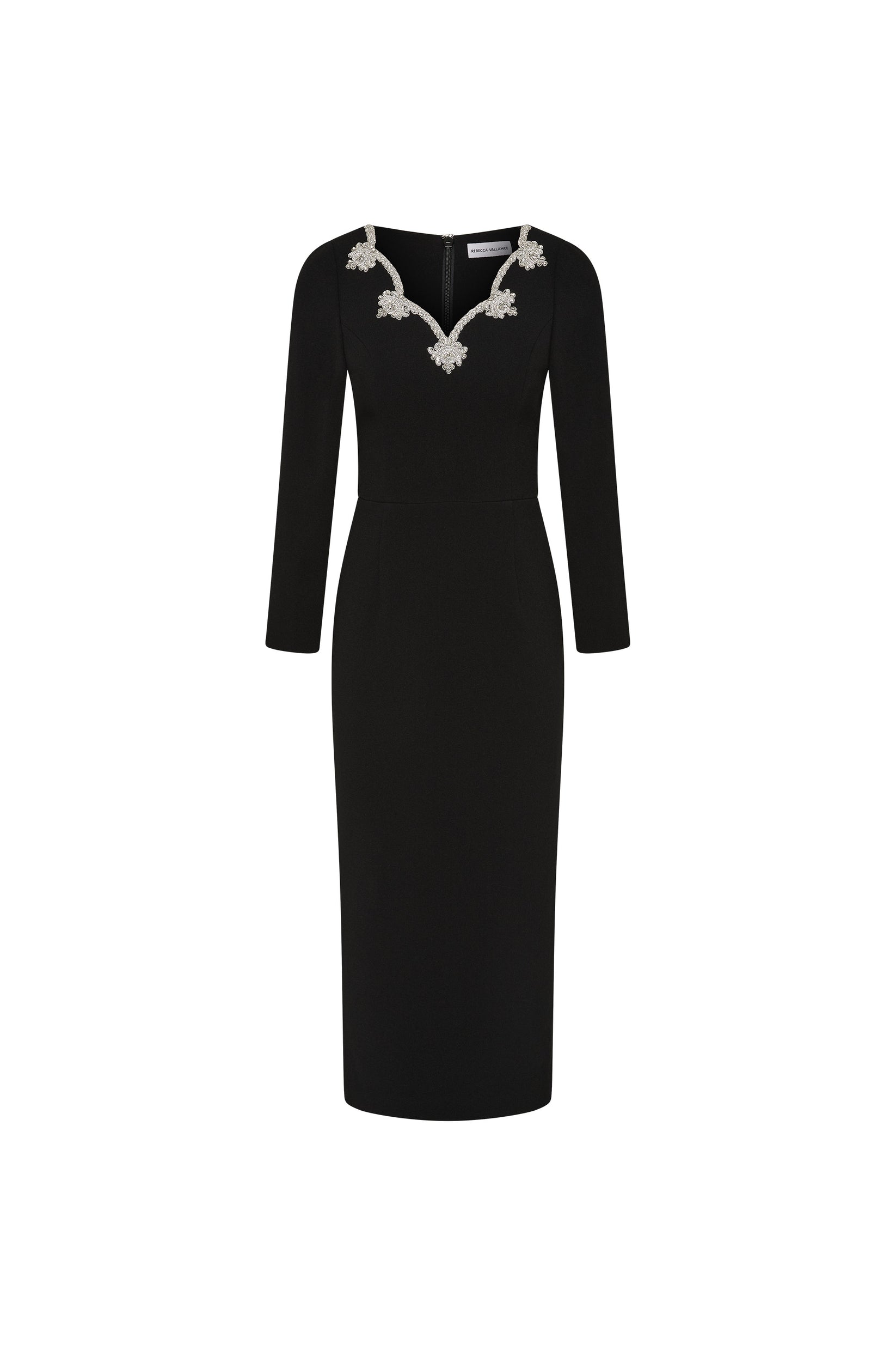 Harlynn Long Sleeve Midi Dress – Rebecca Vallance