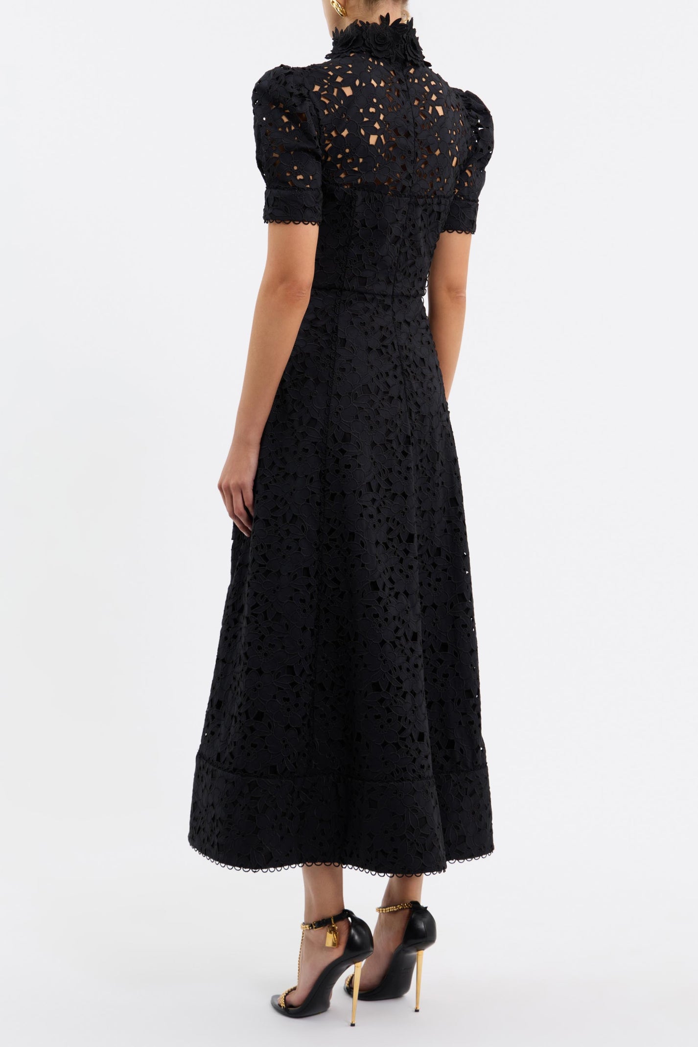 Kitsu Short Sleeve Midi Dress – Rebecca Vallance