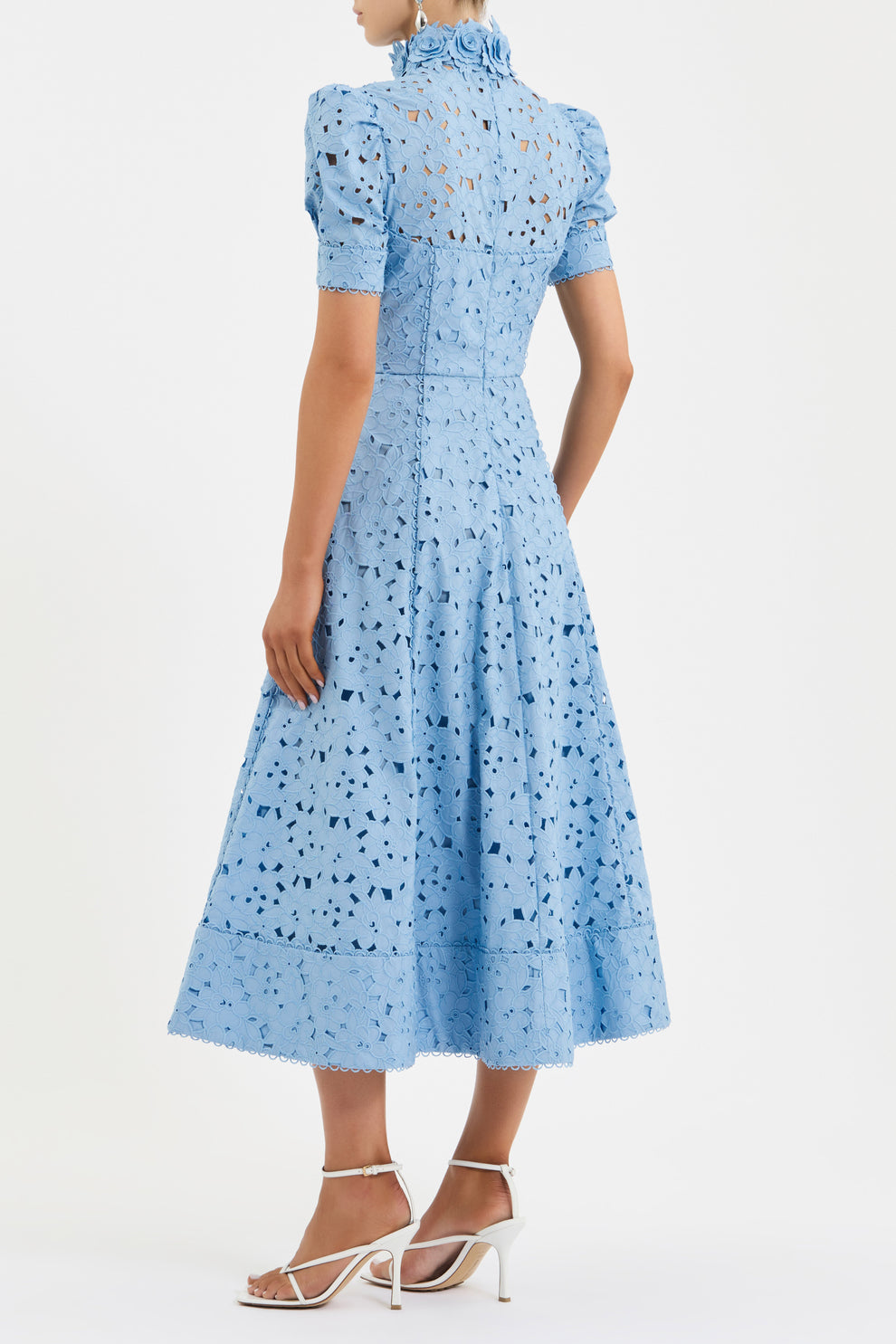 Kitsu Short Sleeve Midi Dress – Rebecca Vallance