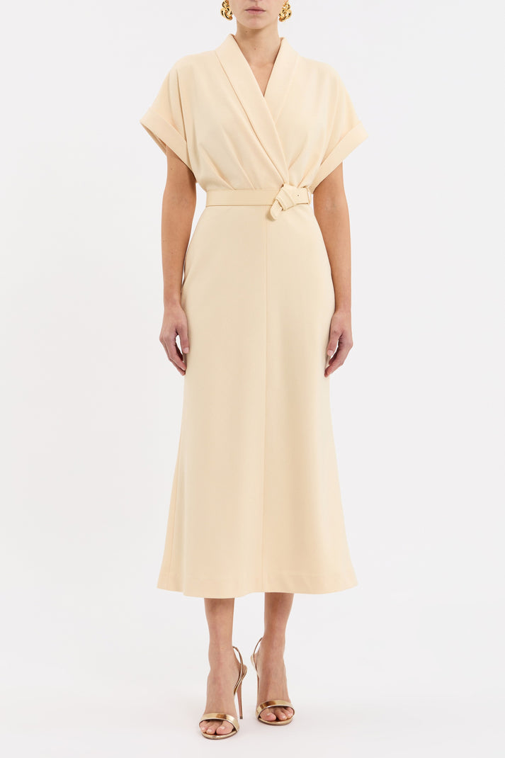 Rowan Midi Dress | Butter Yellow – Rebecca Vallance