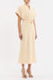Rowan Midi Dress | Butter Yellow – Rebecca Vallance