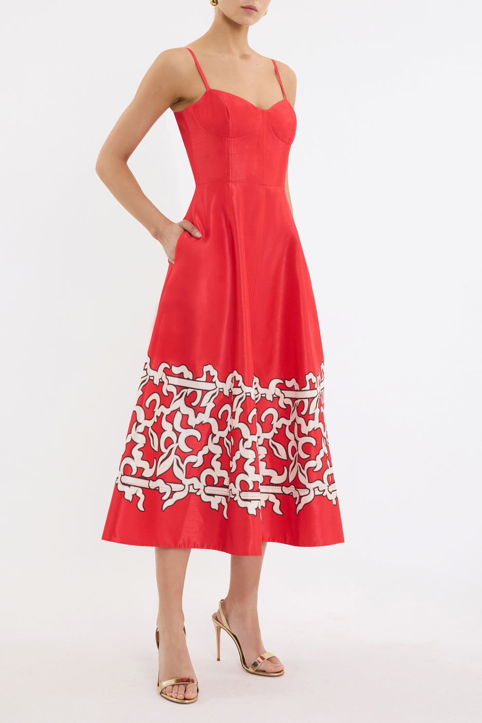 Sundia Midi Dress – Rebecca Vallance