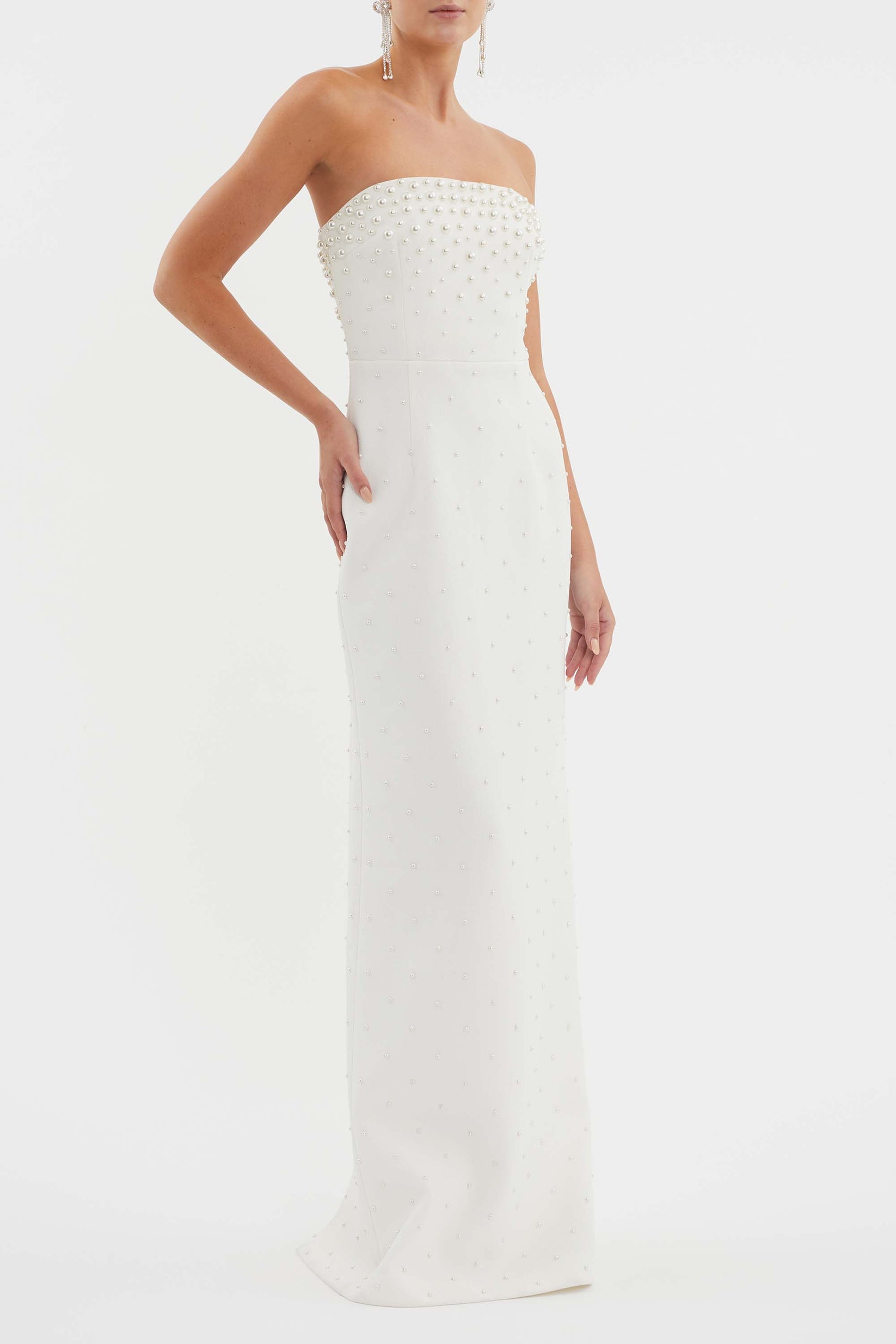Therese Pearl Gown – Rebecca Vallance